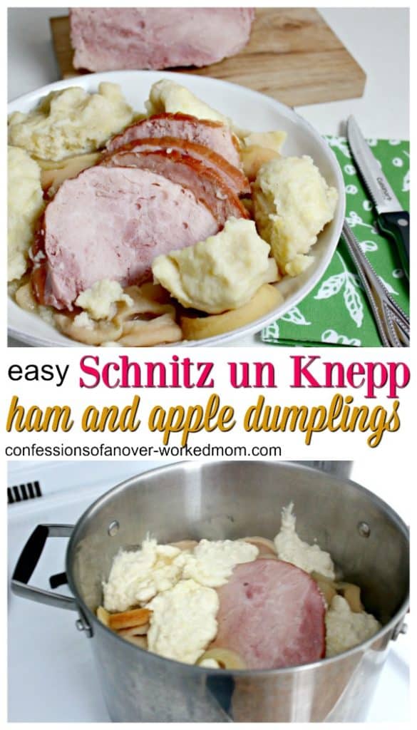 Schnitz un Knepp Recipe - Ham and Apple Dumplings