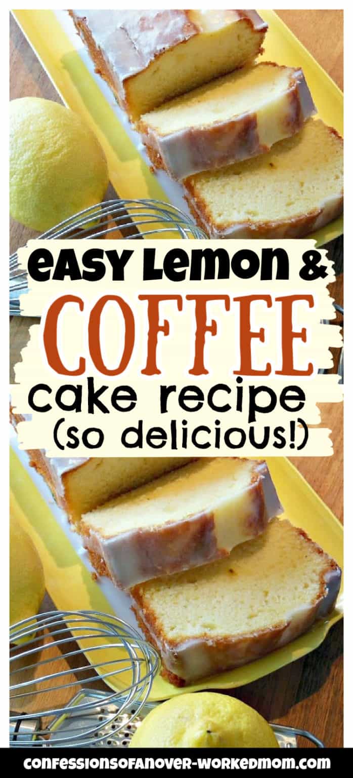 Lemon Coffee Cake Recipe with Cake Mix and a Lemon Glaze