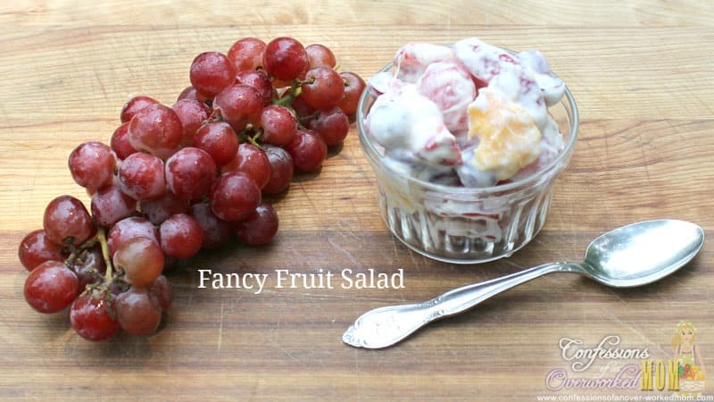 Fancy Fruit Salad Recipe for a Delicious Summer Time Treat