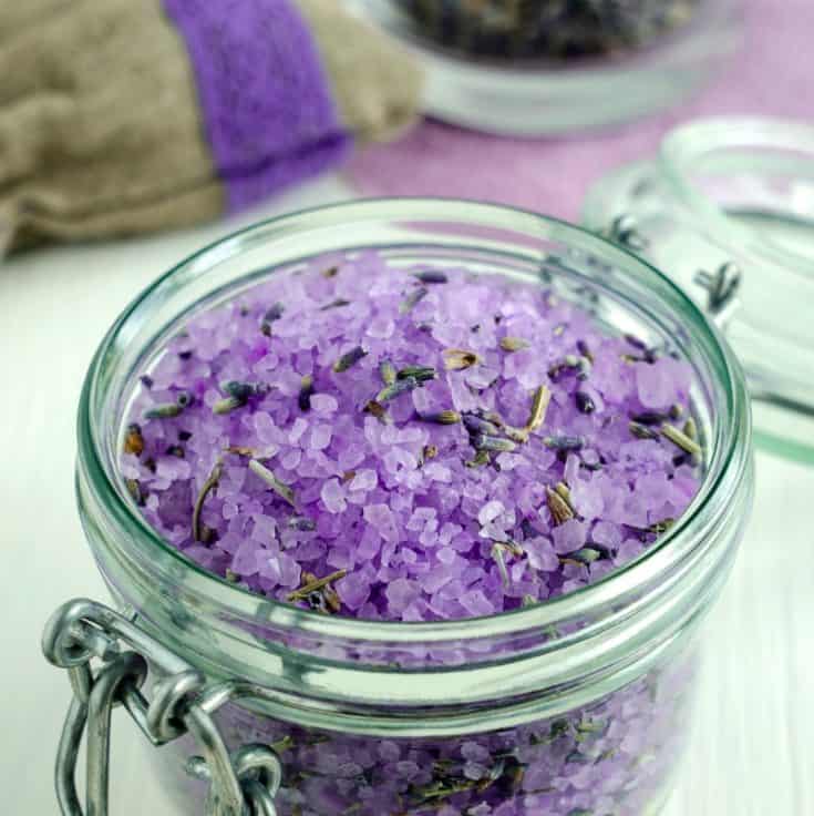 Homemade Bath Soaks - Lavender Chamomile Oatmeal Soak