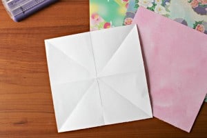 Easy Origami Valentine Box - Confessions of an Overworked Mom