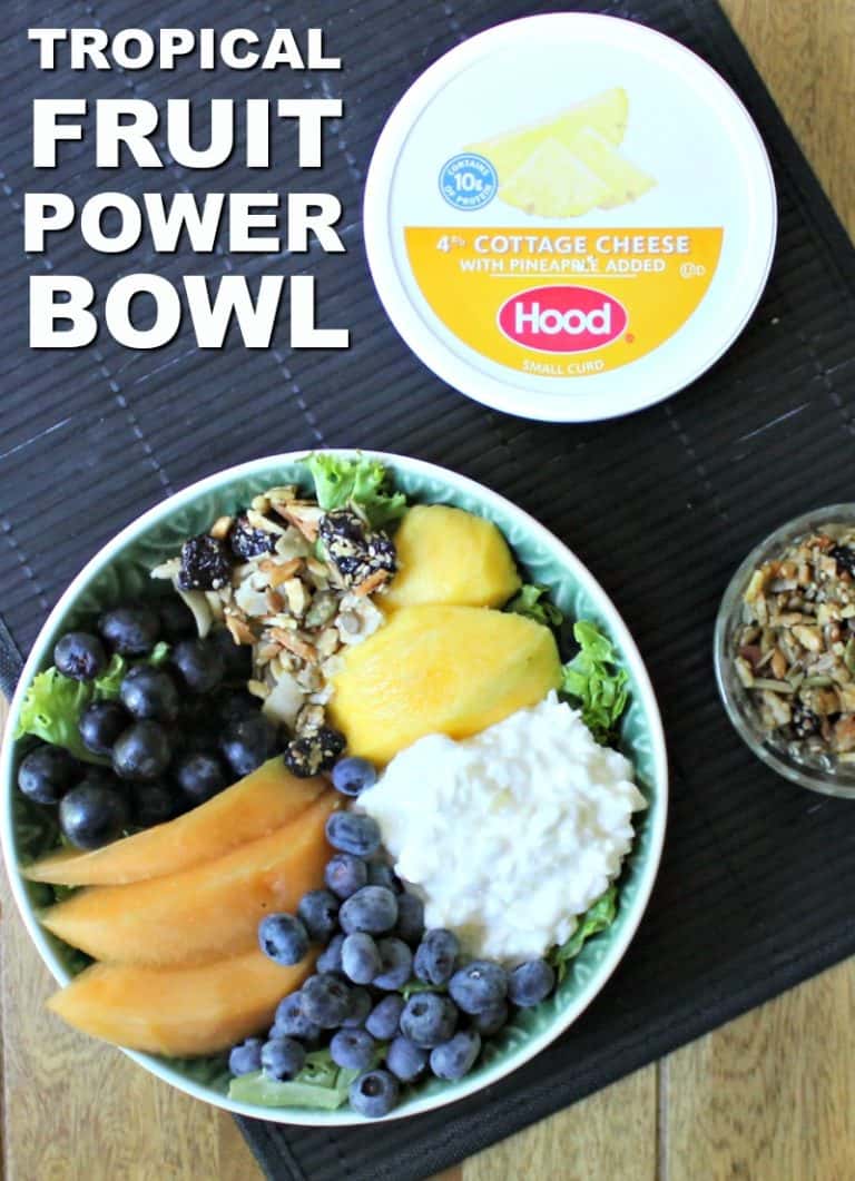 How to Make a Tropical Fruit Power Bowl • Confessions of an Overworked Mom