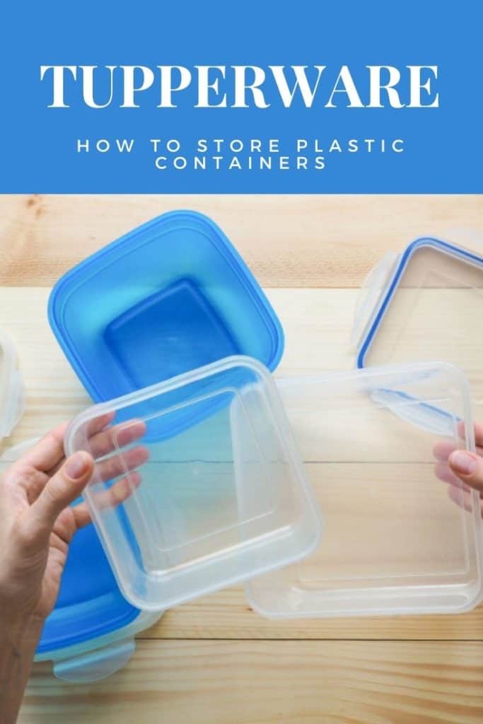 Tips to Keep Plastic Containers Organized in the Kitchen