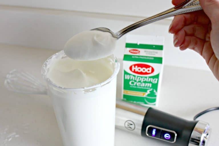 Making Real Whipped Cream for Desserts and Drinks