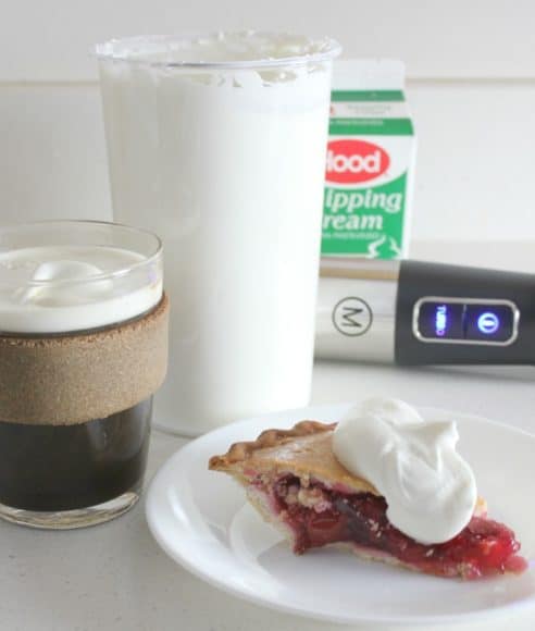 Making Real Whipped Cream for Desserts and Drinks