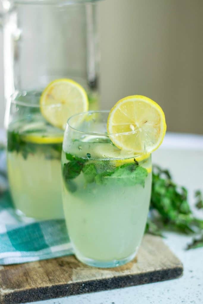 Refreshing Lemon Mint Iced Tea Recipe From Scratch
