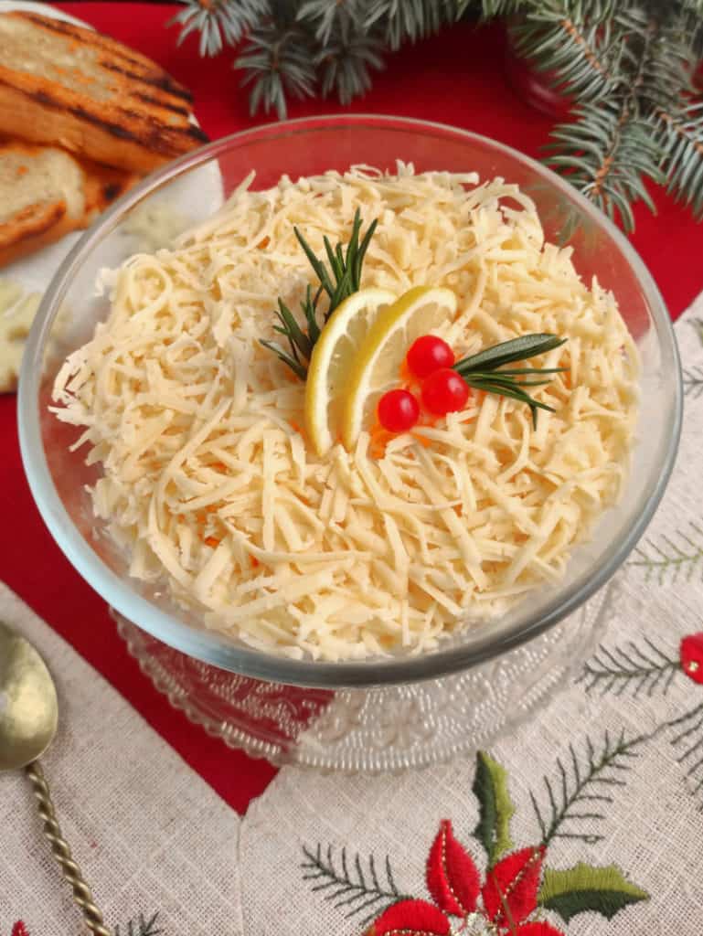 Russian Cheese Salad | Confessions of an Overworked Mom
