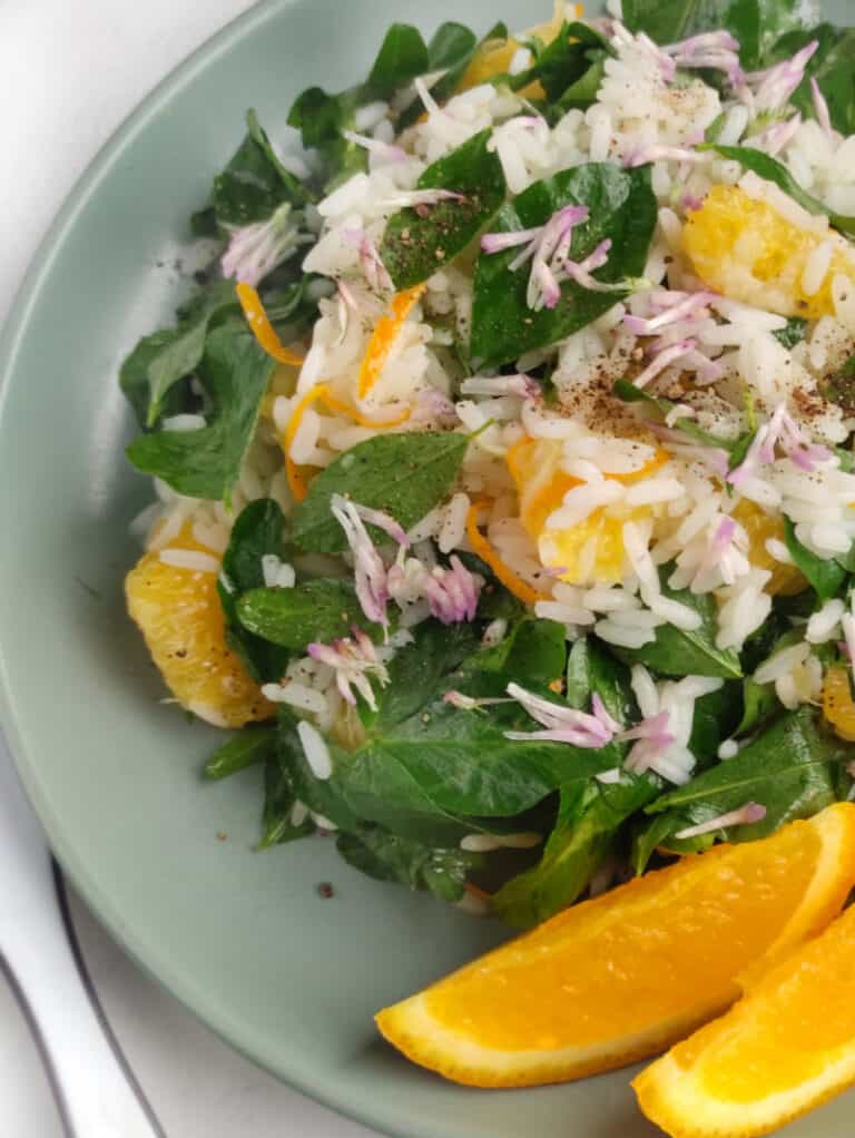 Red Clover Salad Recipe | Confessions of an Overworked Mom